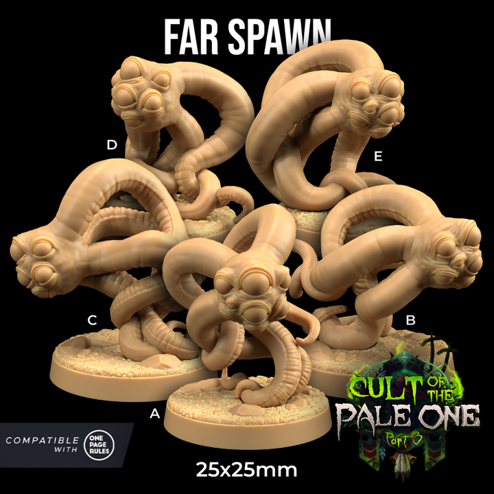 3D Printable Far Spawn | PRESUPPORTED | Cult of The Pale One Pt. 3 by The Dragon Trappers Lodge